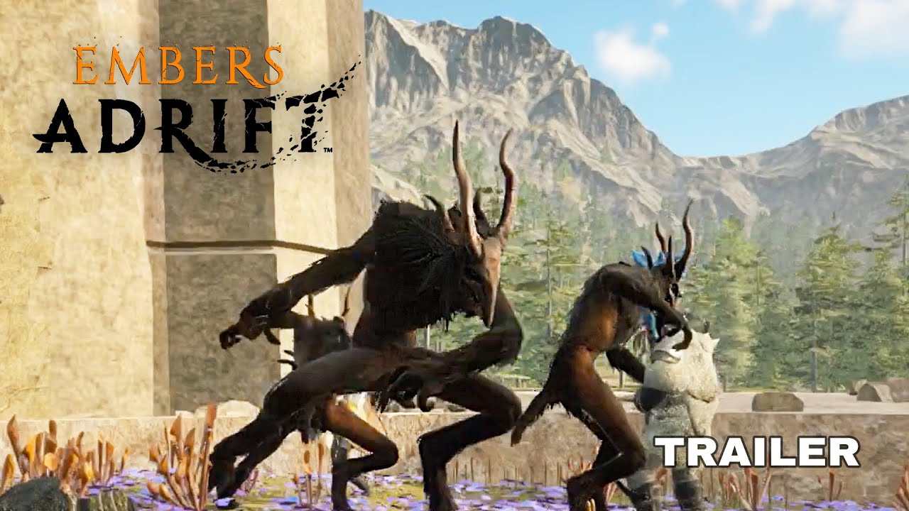 Embers Adrift Trailer | Adventure Awaits in The Grizzled Peaks - YouTube