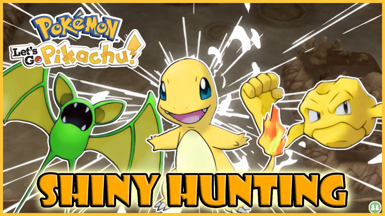 Shiny Hunting en Pokemon LETS GO PIKACHU - YouTube