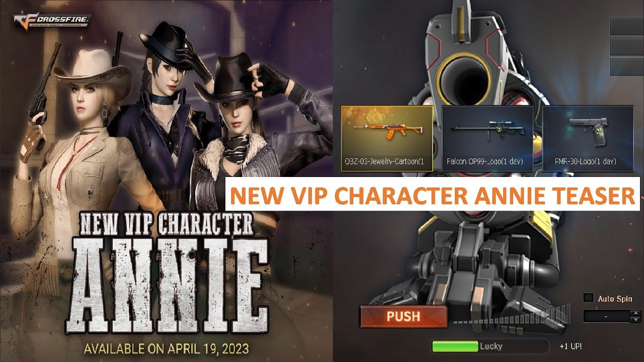 NEW VIP CHARACTER ANNIE TEASER CROSSFIRE PH - YouTube