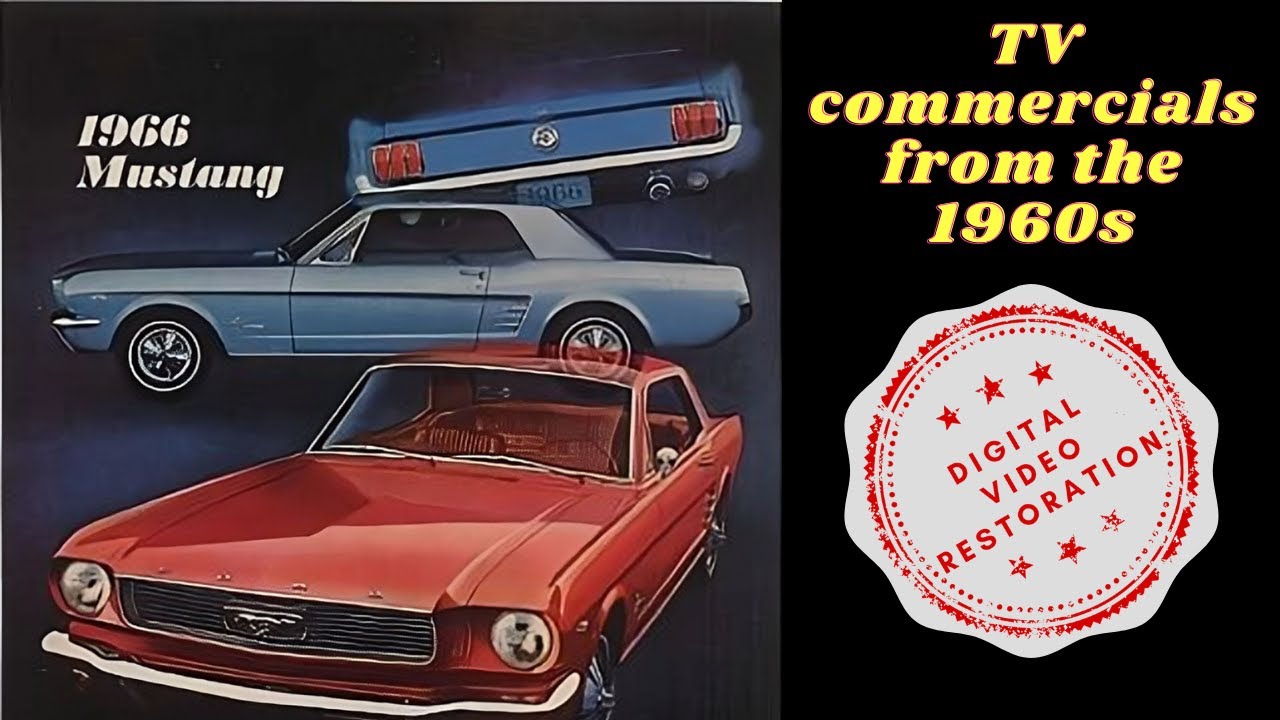 Ford Mustang 1966 car commercial, 1960s TV ad (HD) - YouTube