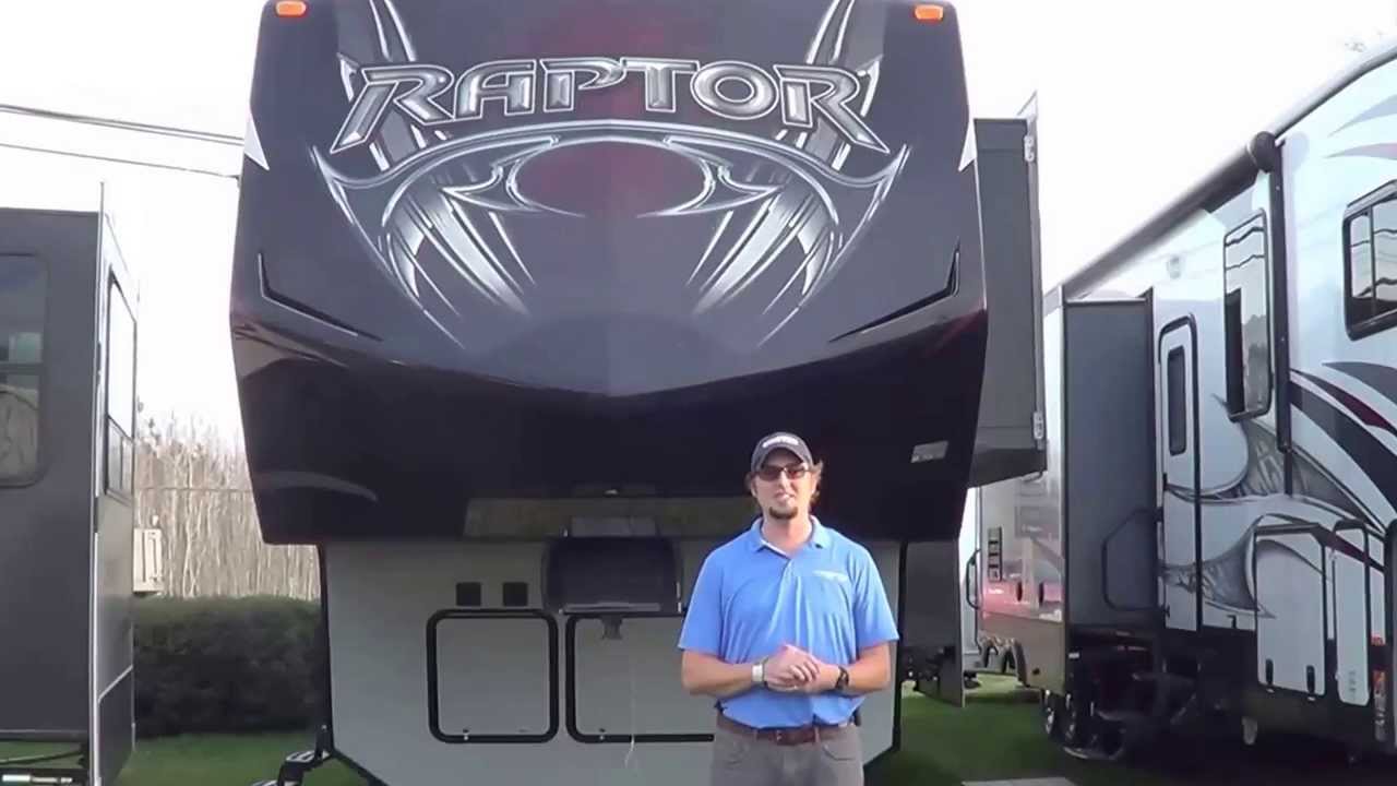 2014 Keystone Raptor 332TS Toy Hauler - YouTube