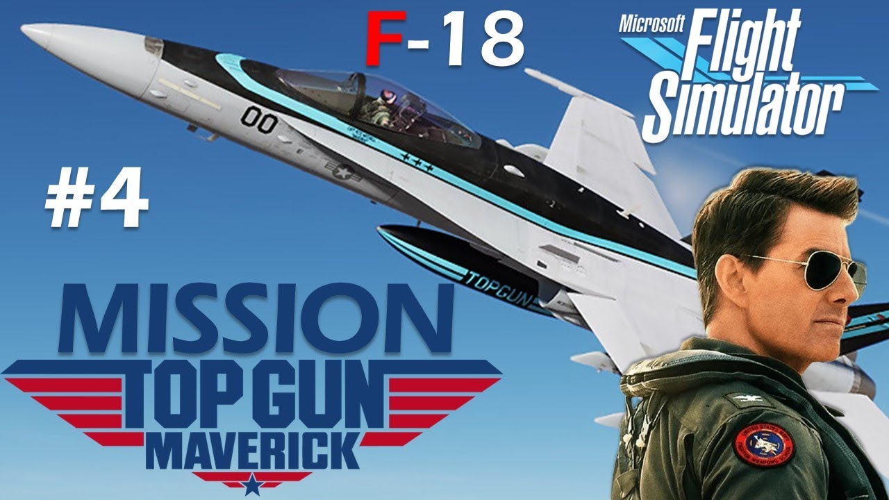 TOP GUN Low-Altitude Challenges F18 - Yanert Glacier | Microsoft Flight ...