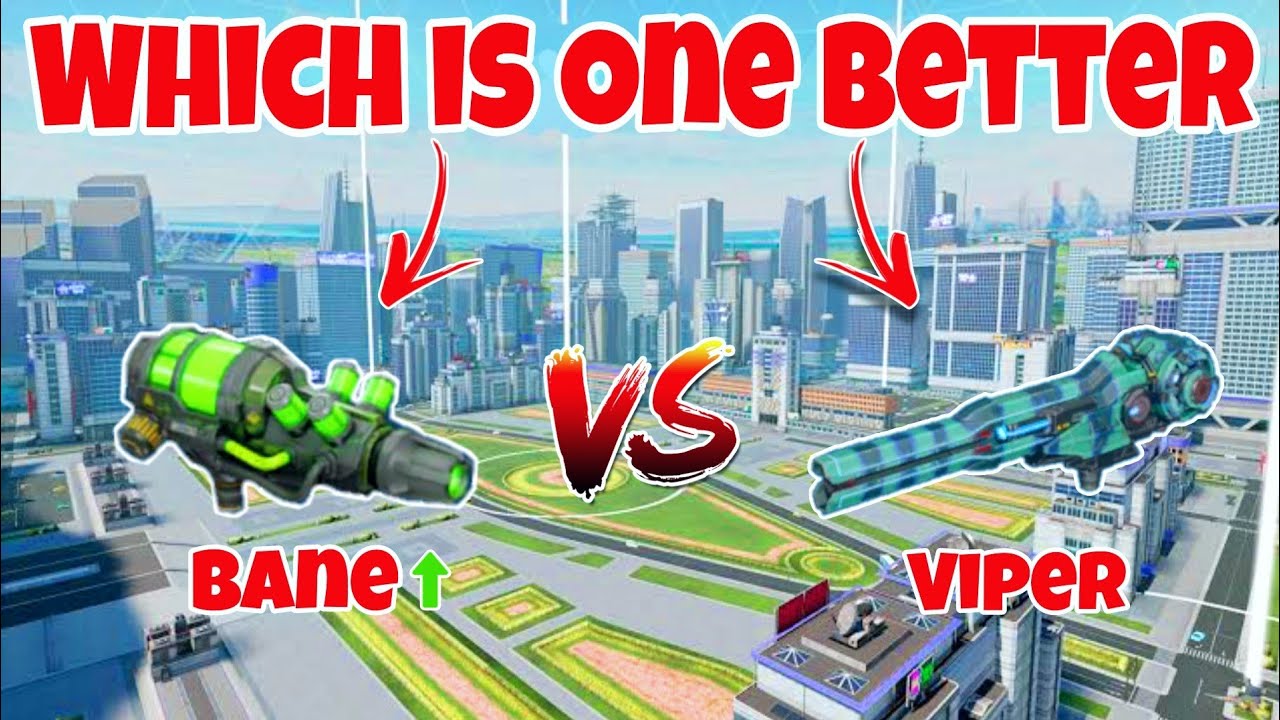 WR🔥Bane[+10%Buff] VS Viper Weapon Comparisons |WAR ROBOTS| - YouTube