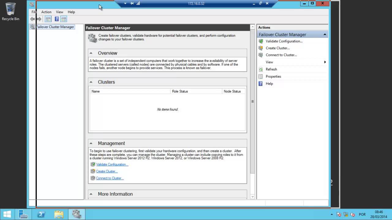 Configurando um Cluster Hyper-V - YouTube
