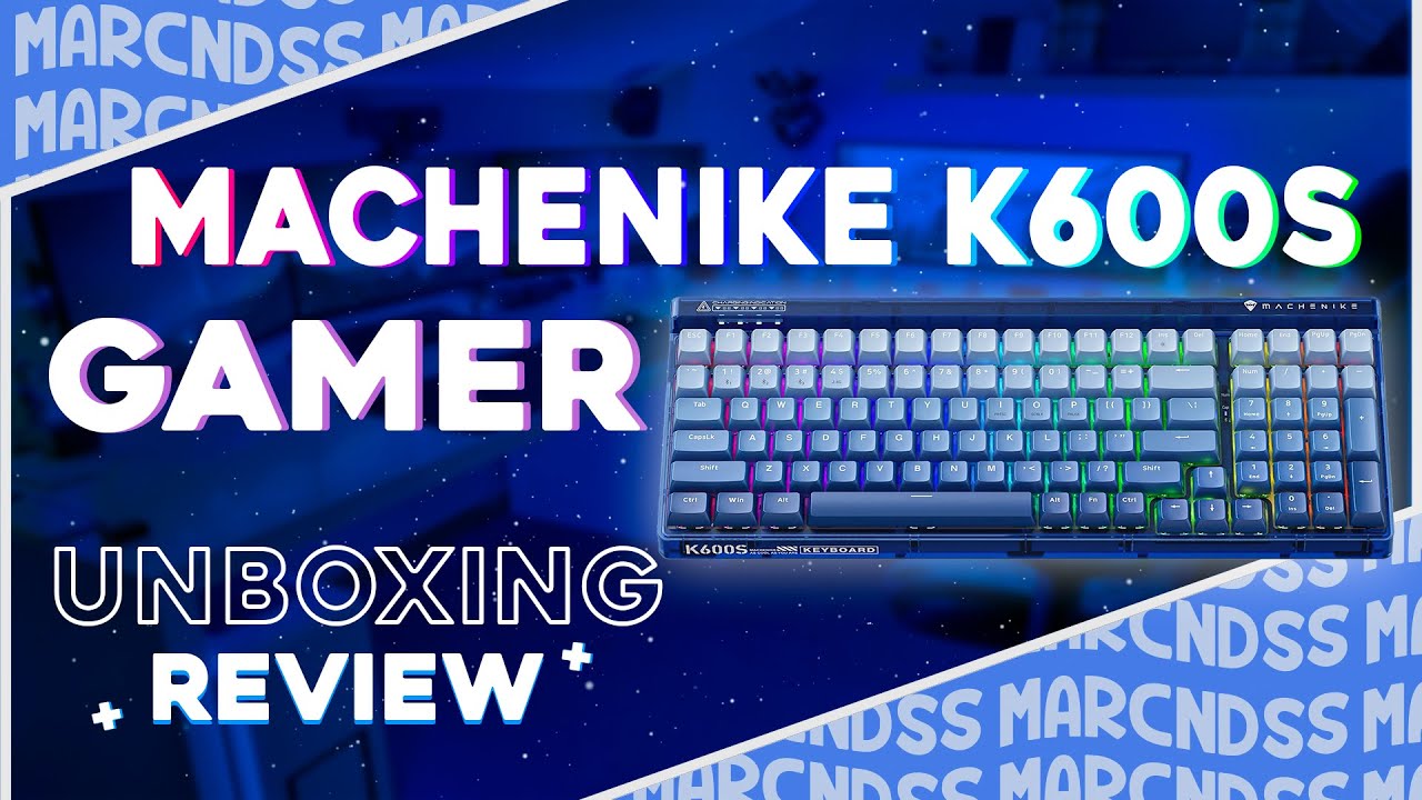 MACHENIKE K600S SIMPLESMENTE O MELHOR E MAIS COMPLETO - YouTube
