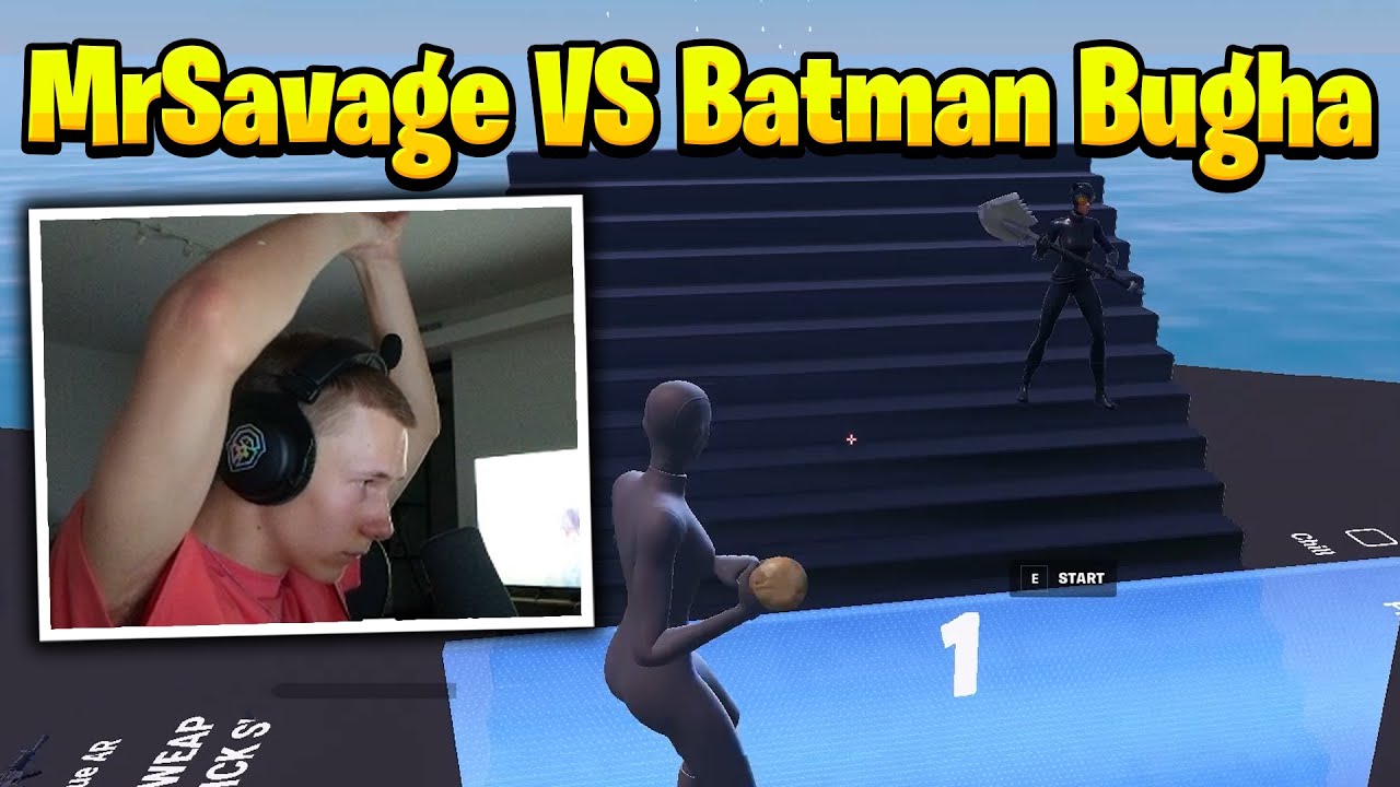 MrSavage VS Batman Bugha - YouTube