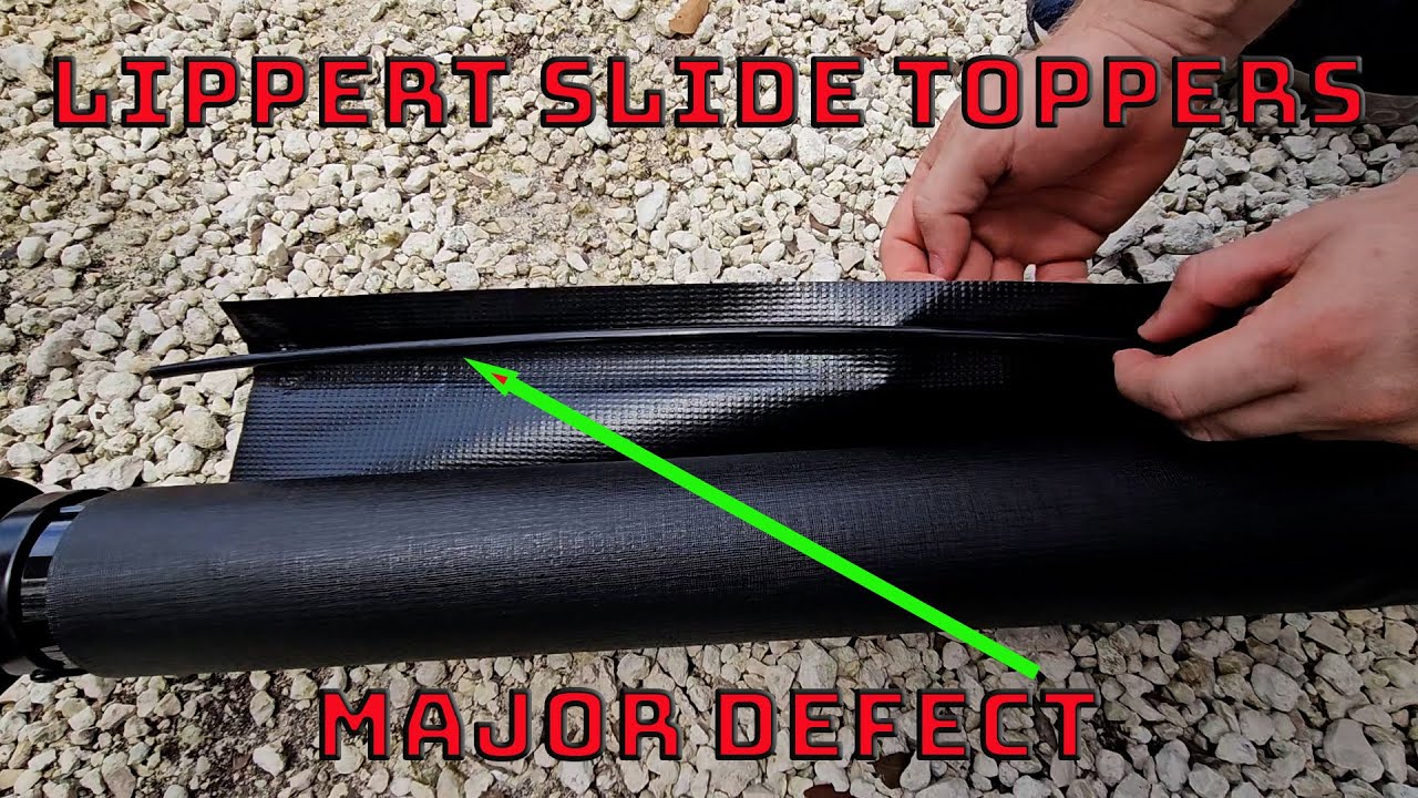 Lippert Solera Slide Toppers MAJOR DEFECT. Watch Before You Buy! - YouTube