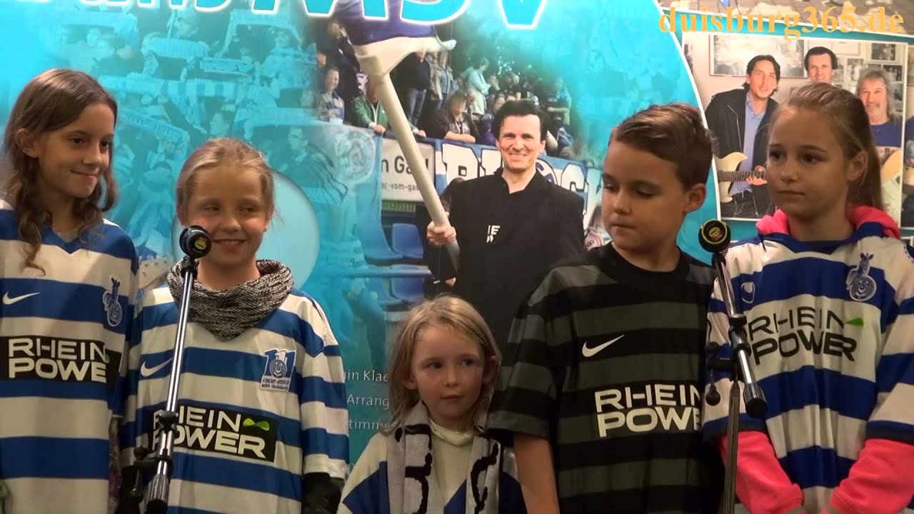 Der neue MSV Fan Song gesungen mit Kindern - YouTube