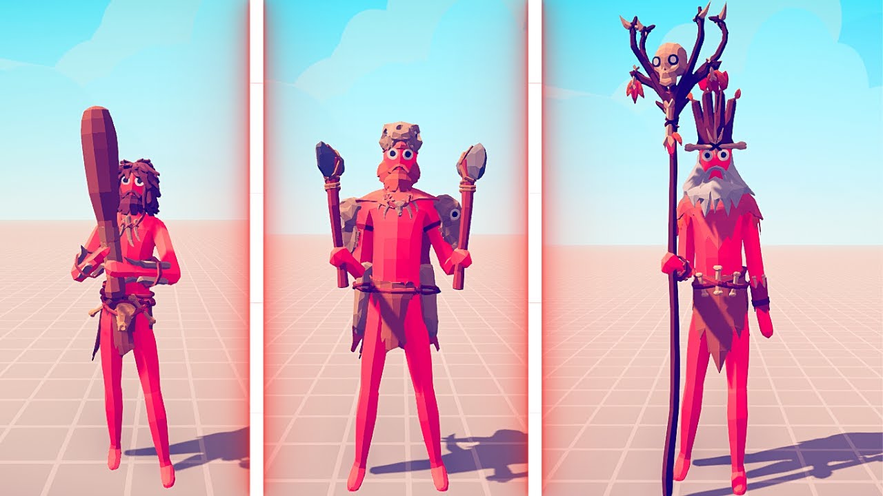 EVOLUTION OF SHAMAN - Totally Accurate Battle Simulator TABS - YouTube