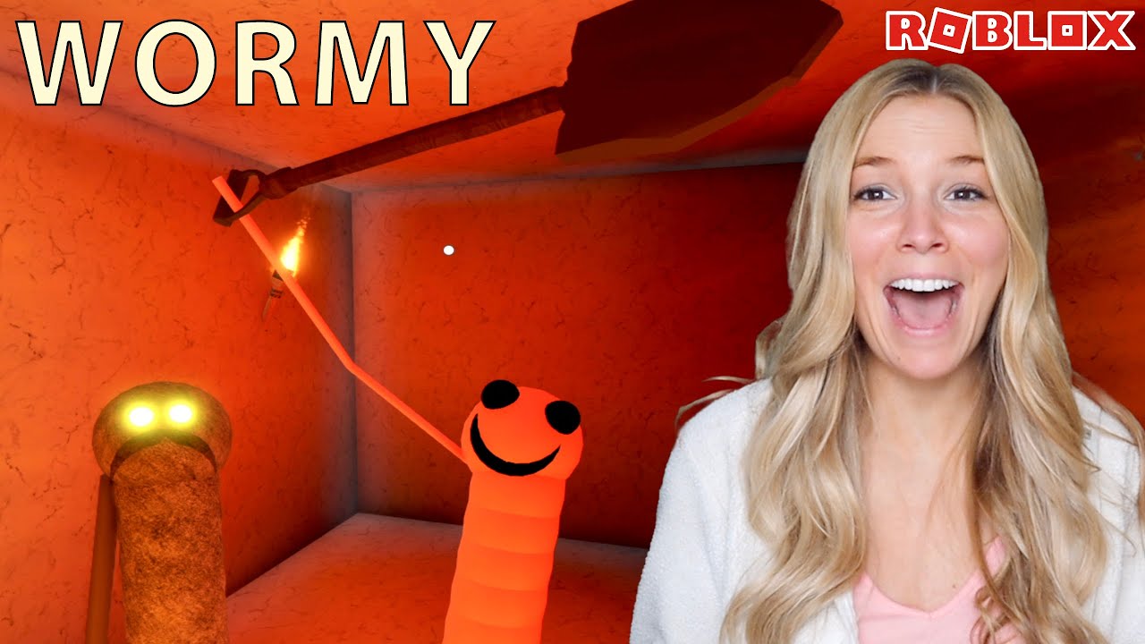 Roblox Wormy ESCAPE with My PB and J Gaming! ESCAPING the Creepy WORMY ...
