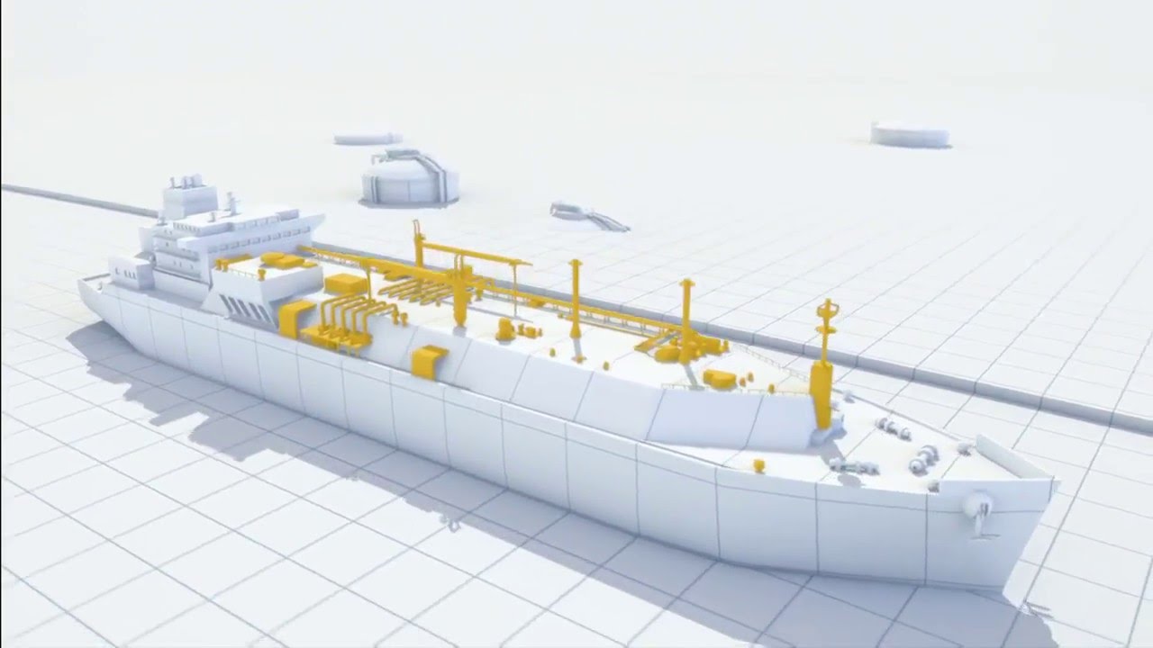LNG Conversion de gas natural en liquido - YouTube