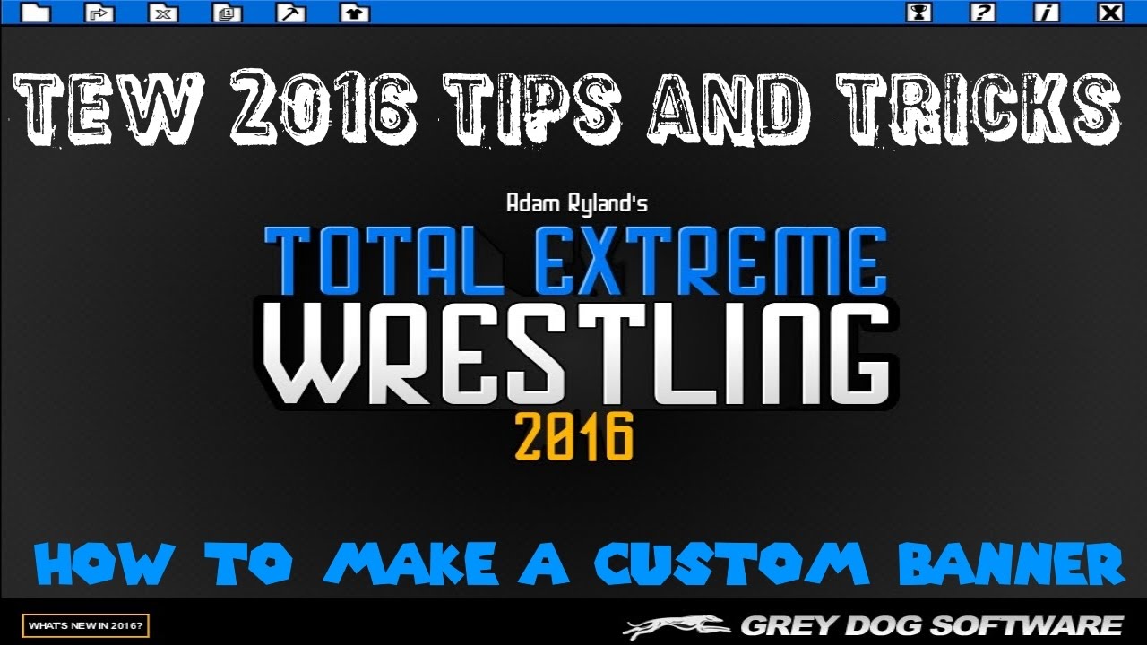 TEW 2016 Tips and Tricks:How To Make A Custom Banner - YouTube