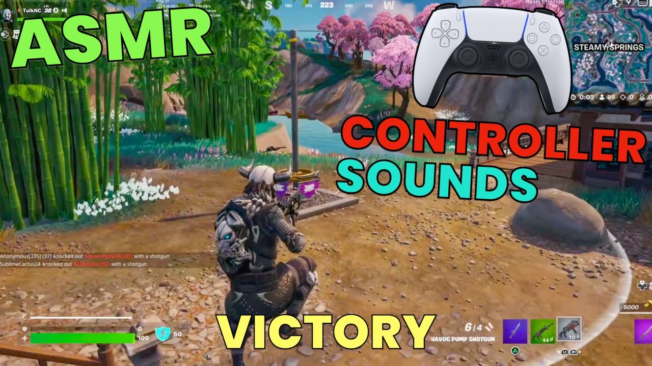 ASMR Gaming 🥱 Fortnite ASMR 🎧 Relaxing Controller Sounds 🎮 💤 - YouTube