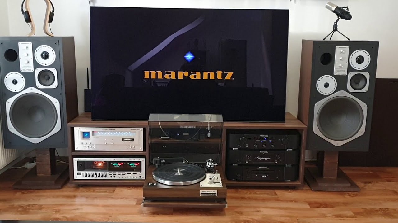 Marantz sound system - YouTube