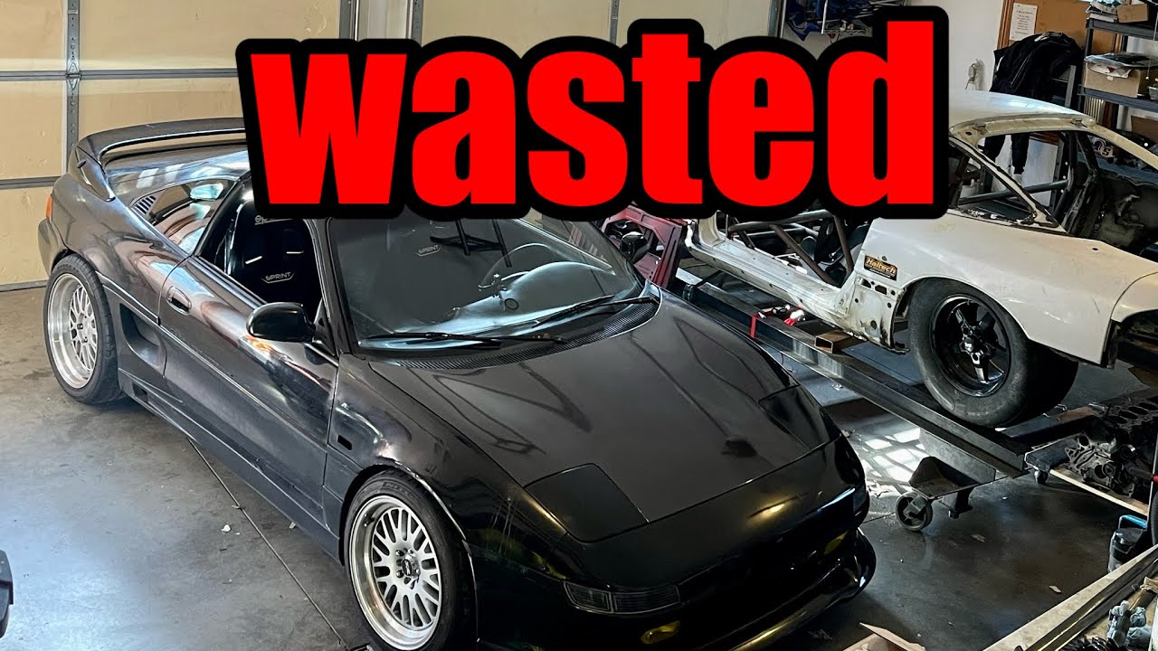 Trans carnage 4g63 auto MR2 and update on 3000GT promod - YouTube