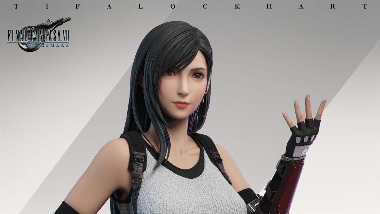 Moss Studio Tifa Lockhart Statue Preview - YouTube