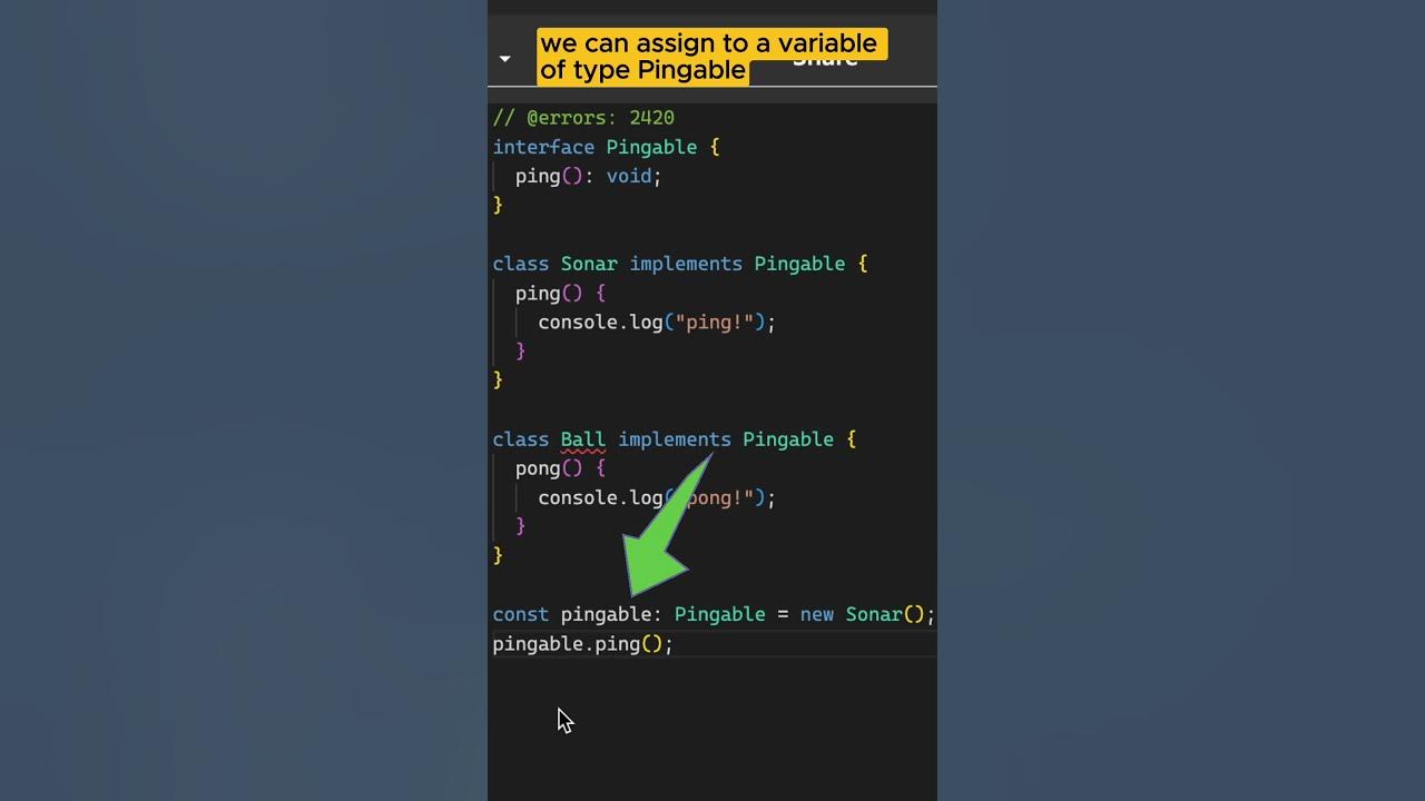 Typescript Implements Clauses Typescriptdevelopment Typescripttutorial Beginnerdeveloper