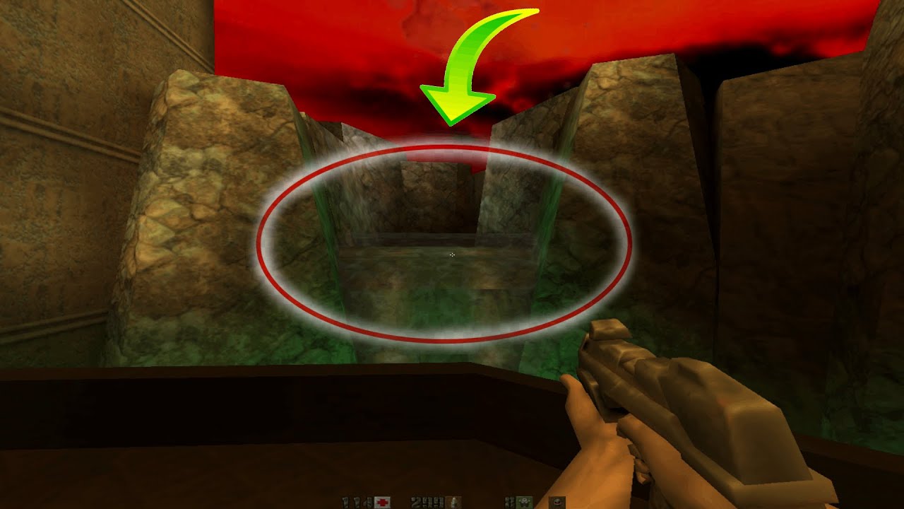 Quake 2 Секретный уровень. Secret Level Quake 2 (1997) - YouTube