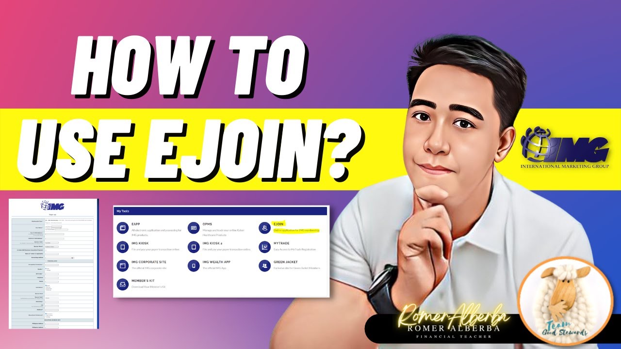 How to use E-JOIN in IMG Portal? | TGS-Technical Training - YouTube