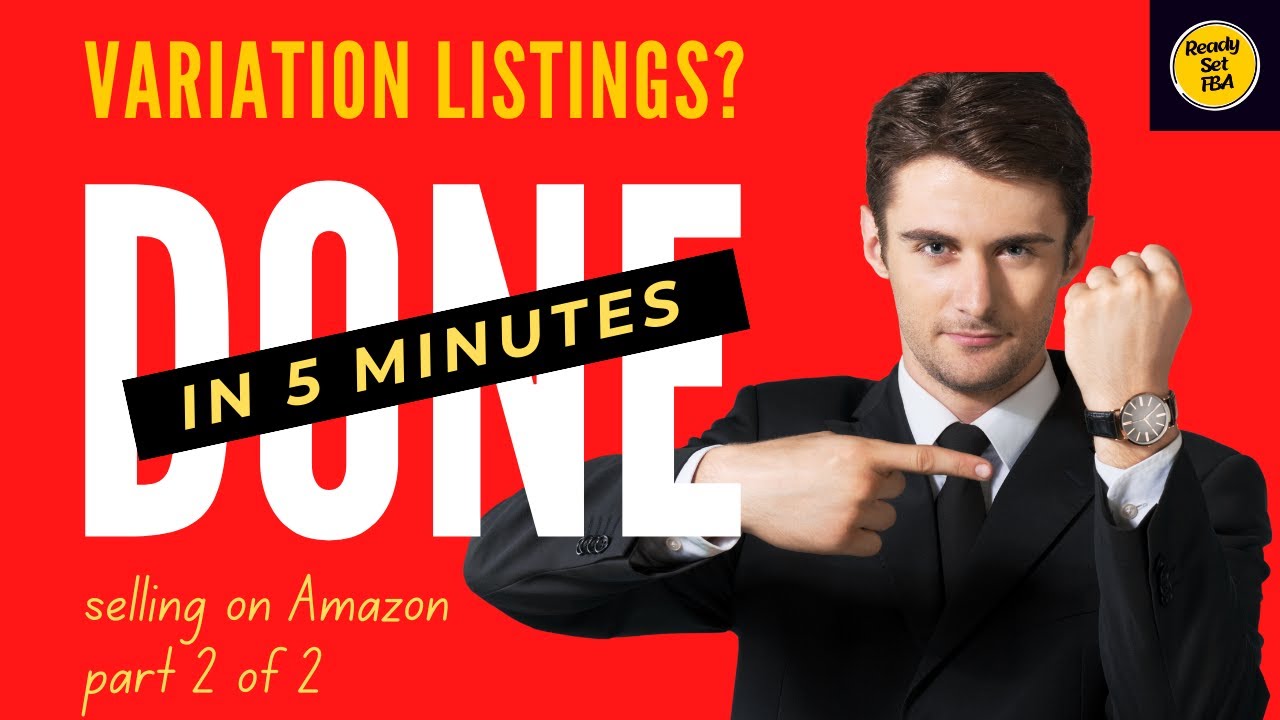 How To Create Variation Listing On Amazon 2024 in 5 Minutes [Part 1/2 ...