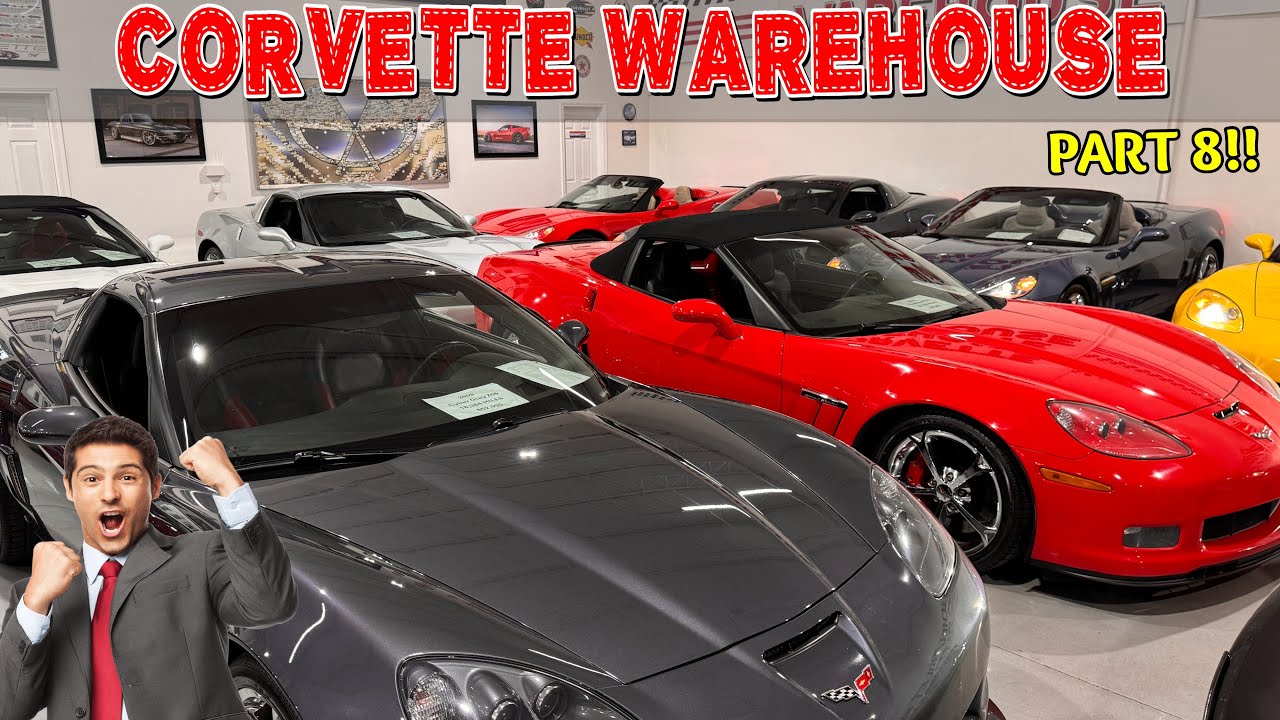 Corvette Warehouse Inventory Walkaround Part 8! - YouTube