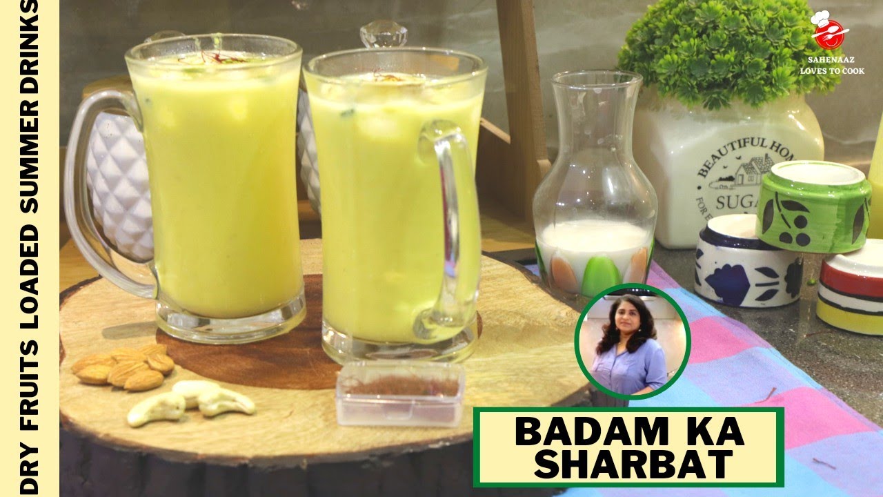 MilkShake Sharbat Recipe With Dry Fruit Mix | दूध मेवा का शरबत | Summer ...