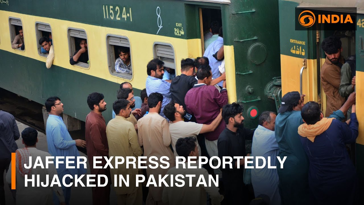 Reports: Jaffer Express reportedly hijacked in Pakistan - YouTube