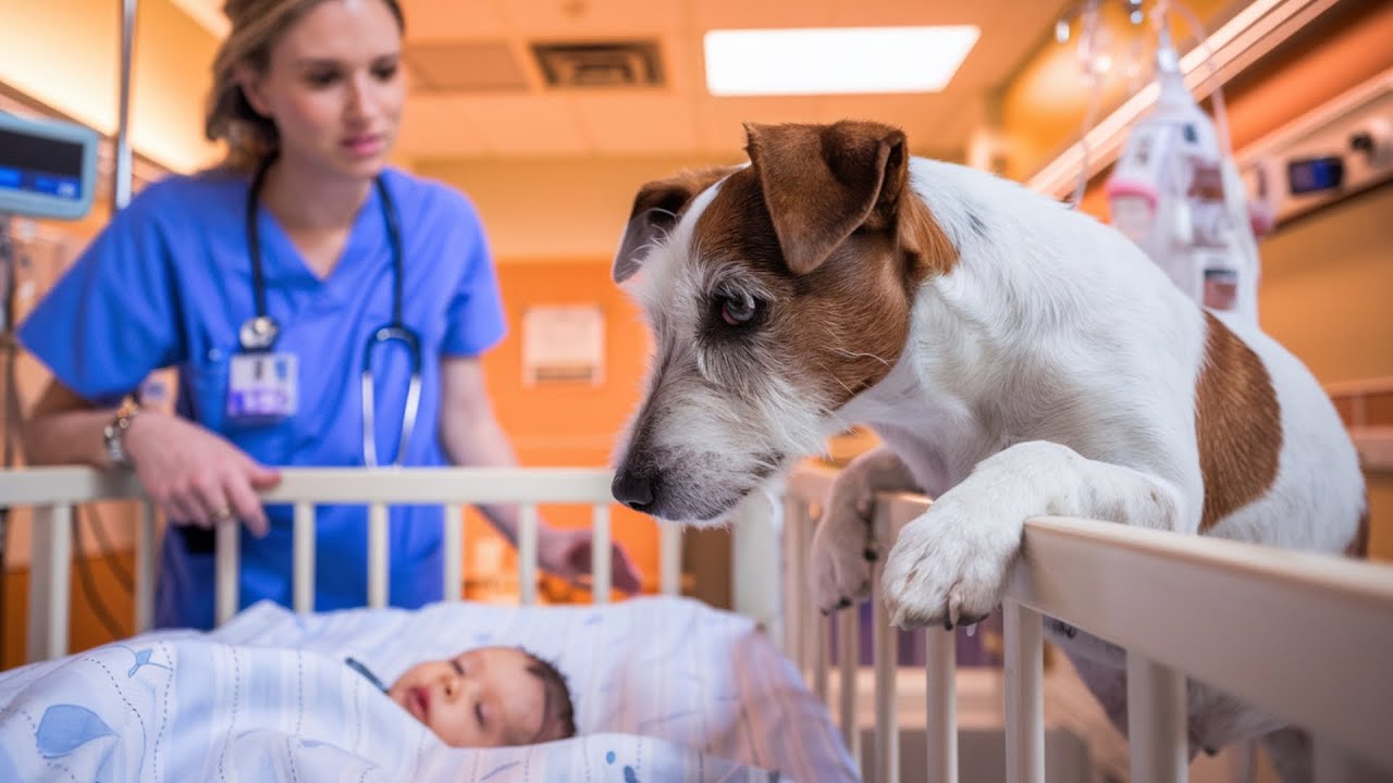 Perro Entra al Hospital y Sorprende a una Enfermera con un Secreto ...