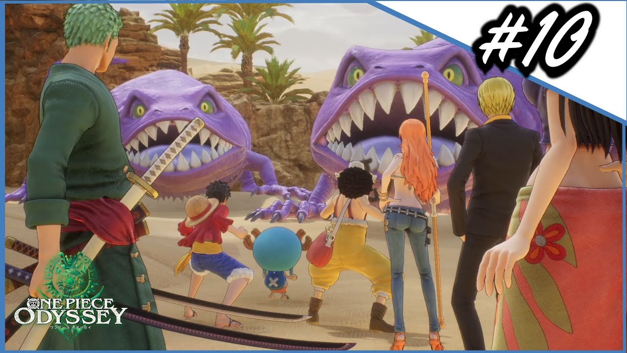 第十話 でかい砂浜の先に「RumのONE PIECE ODYSSEY」 - YouTube
