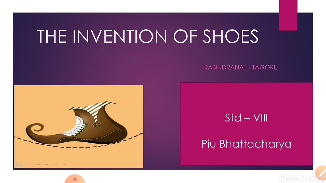 The Invention of Shoes - RABINDRANATH TAGORE - YouTube
