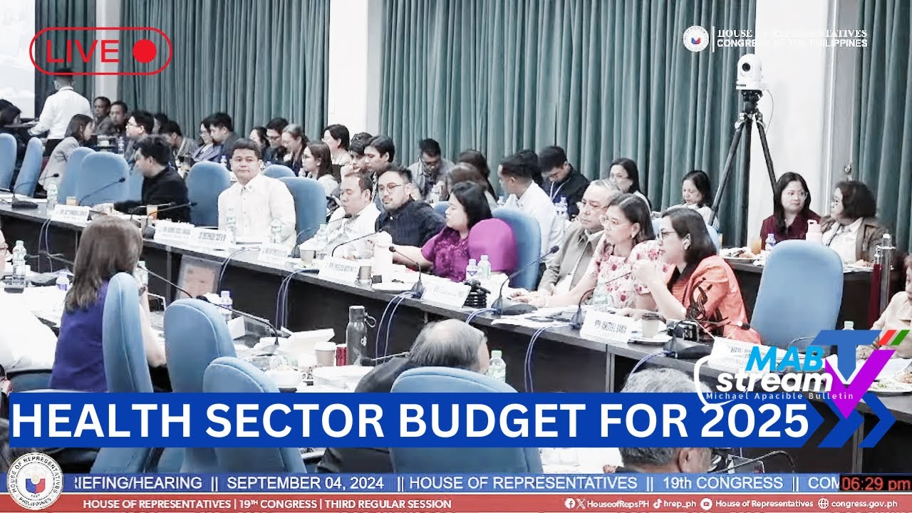 2025 DOH Budget Hearing: Department of Health Under Scrutiny - YouTube