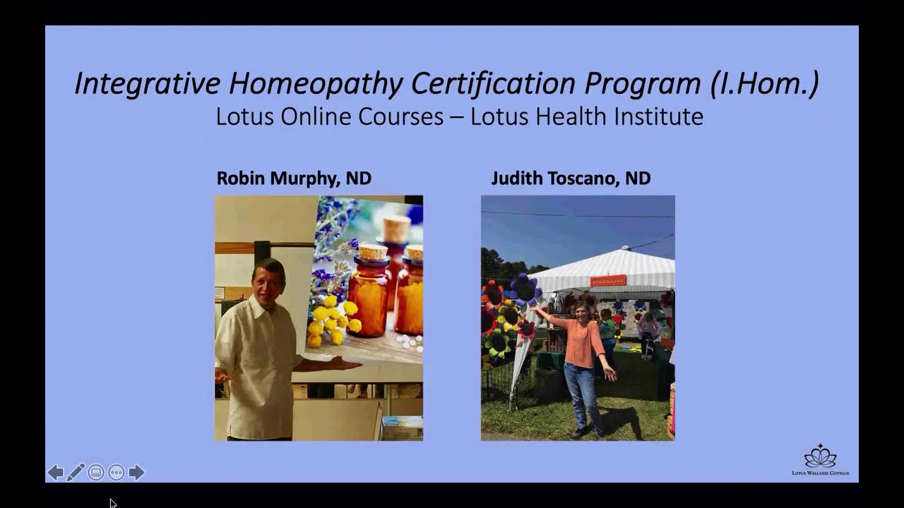 Integrative Homeopathy (I. Hom.) Certification Program Overview - YouTube