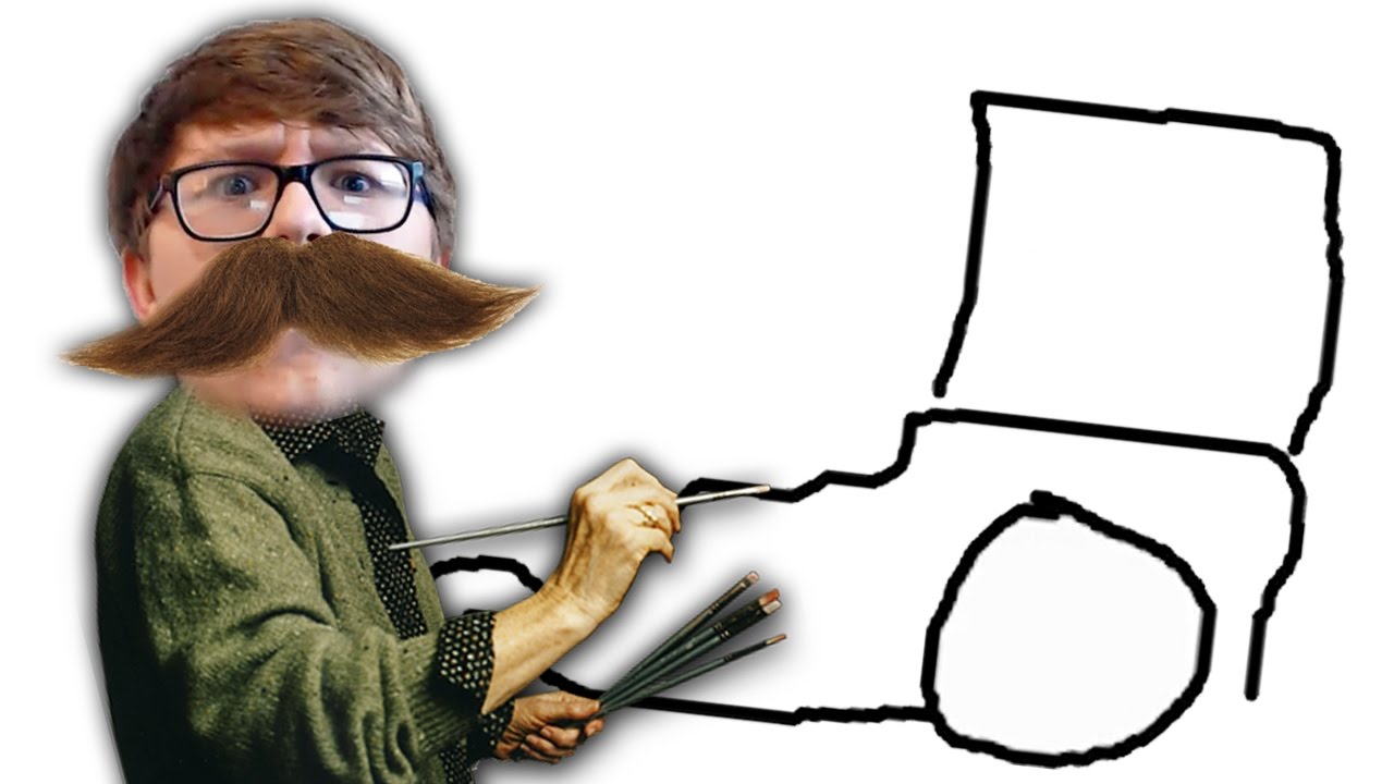 THE POWER OF THE STACHE • Quick, Draw! - YouTube