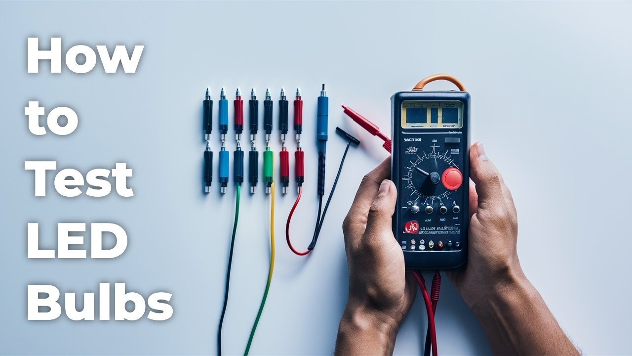 How-to Test a IR LED Bulb with a Multimeter - YouTube