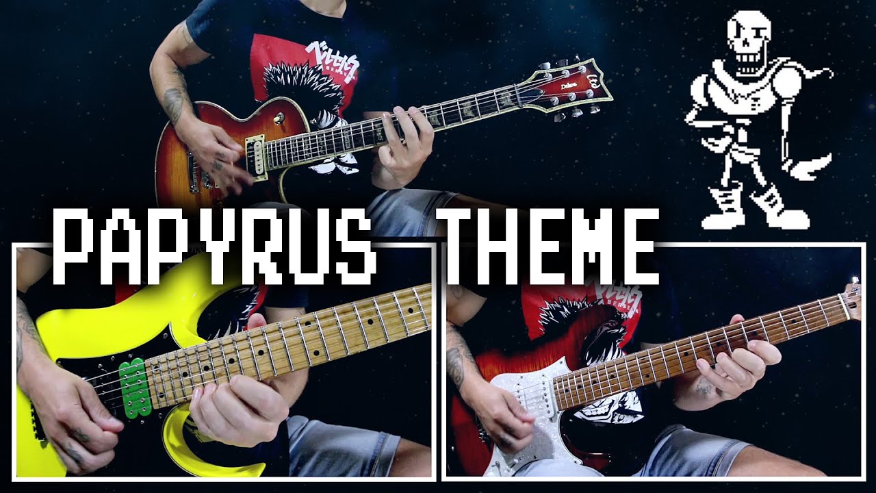 Undertale | Papyrus Theme (Bonetrousle) | Guitar Cover - YouTube