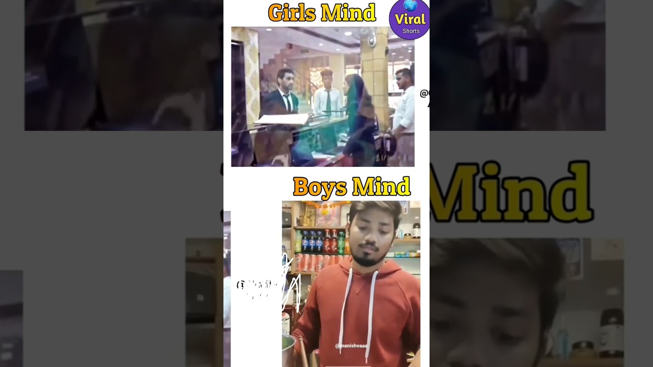 Girls Mind VS Boys Mind !! Memes #viralmemes #Memes #shorts - YouTube
