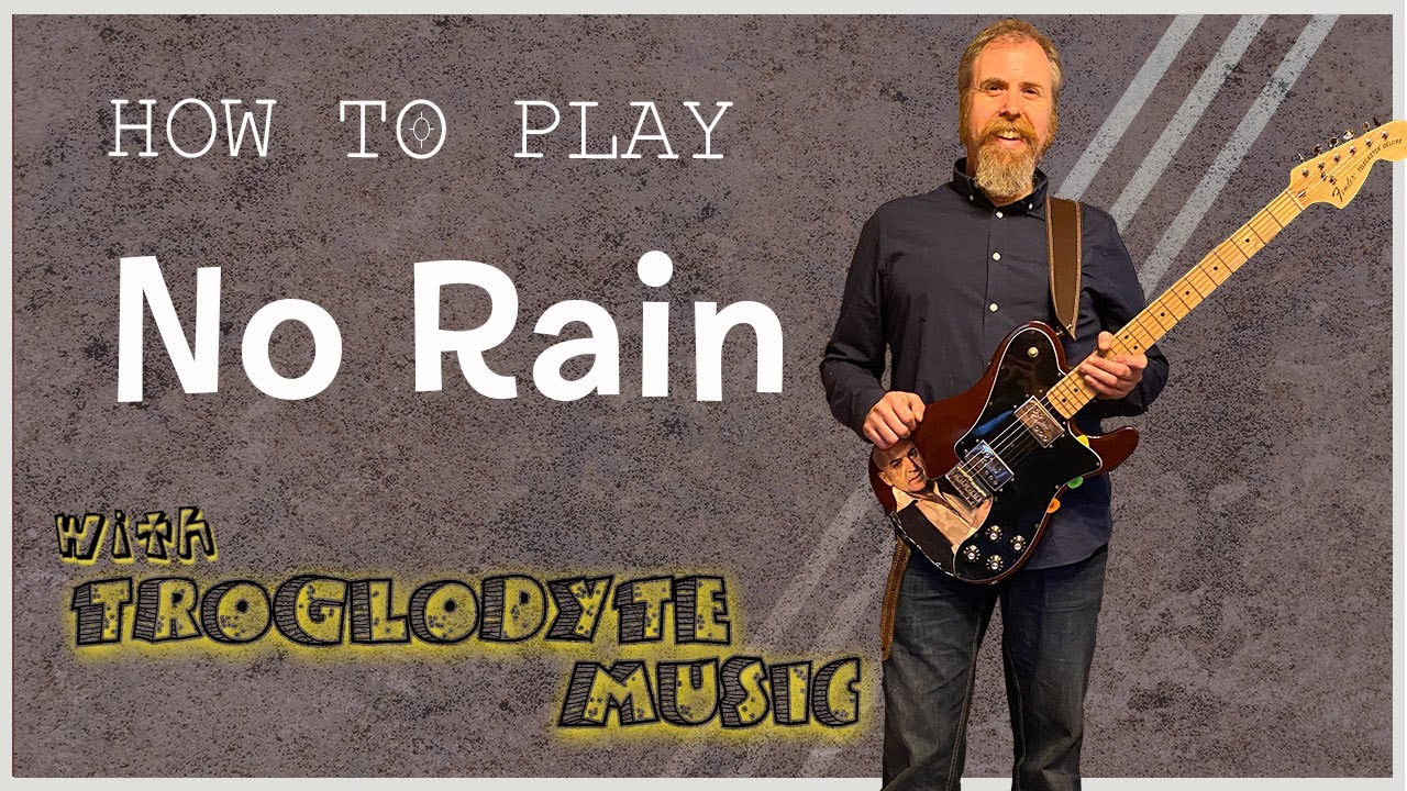 How to Play No Rain by Blind Melon for one Guitar - YouTube