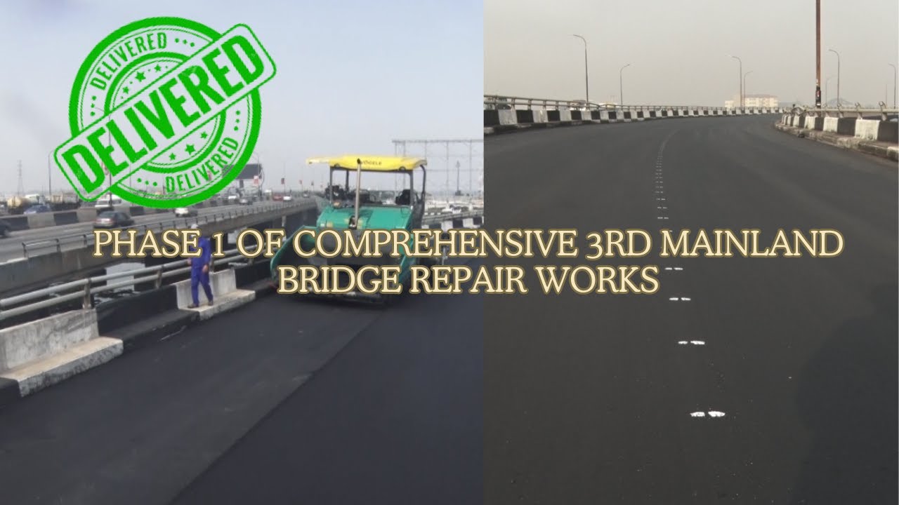 See what Phase one of the 3rd Mainland Bridge Comprehensive repair ...