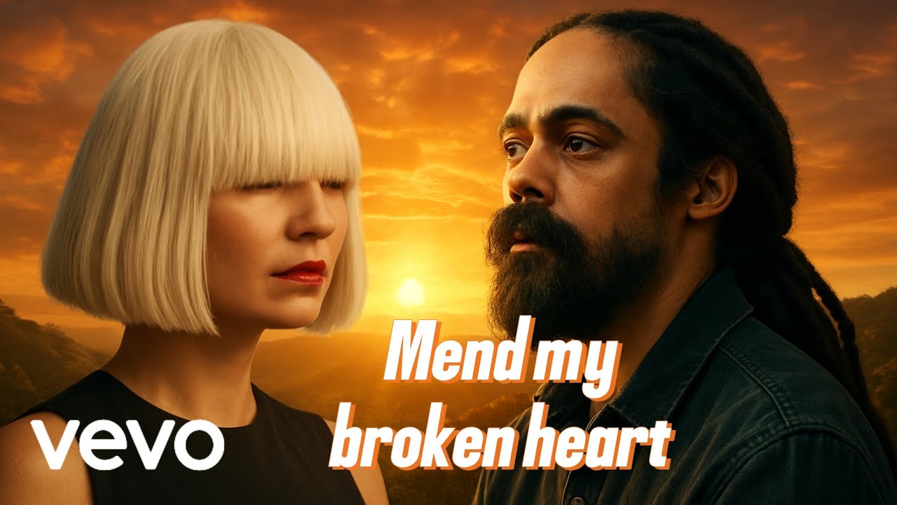 Sia ft. Damian Marley - Mend My Broken Heart (Official Gospel Lyrics ...