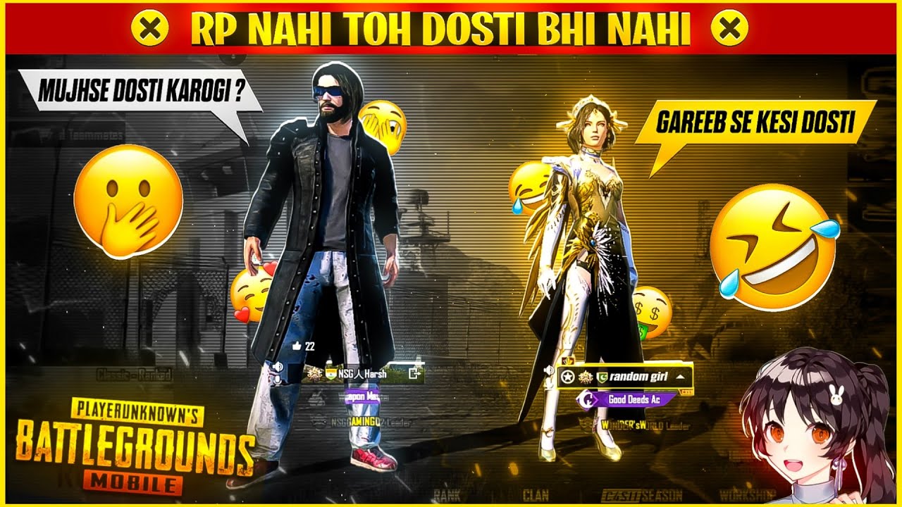 PUBG RICH GIRL DISTROYED IN MINUTES | M22/(50) RP MAX IN MYTHIC LOBBY ...