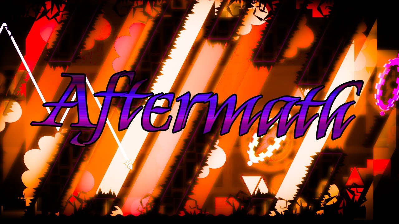 Geometry Dash Extreme Demon Alphabet Letter A: AFTERMATH by IIExenityII ...