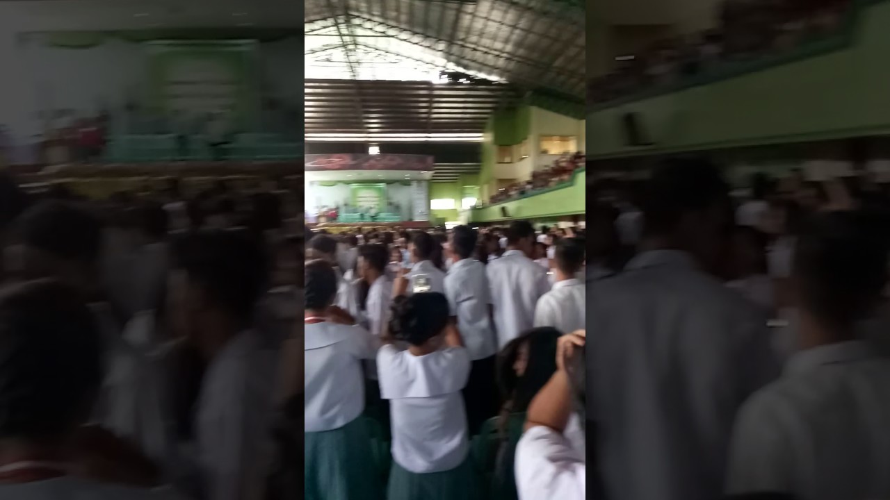 San pablo City Laguna DiZon High School Moving Up 2016-2017 - YouTube