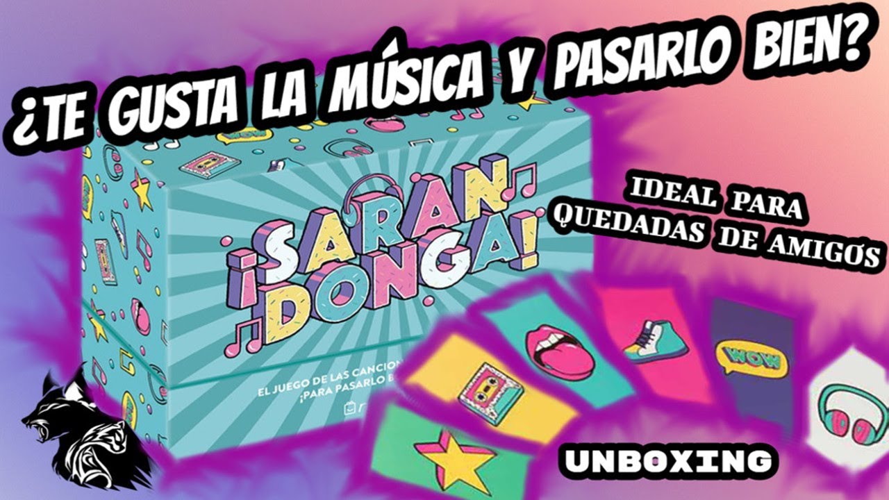 🎤 SARANDONGA - Juego de mesa Unboxing - YouTube