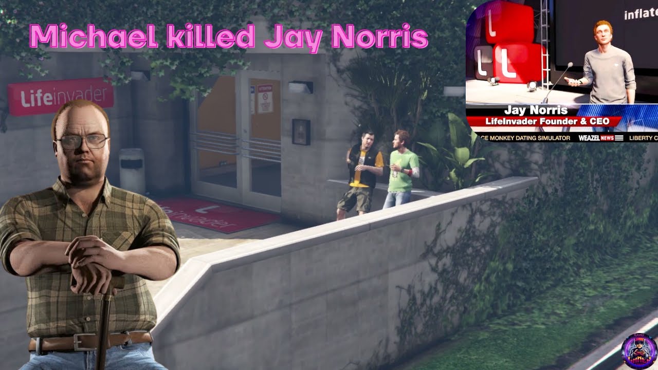 Michael killed Jay Norris || GTA5 Gameplay. - YouTube