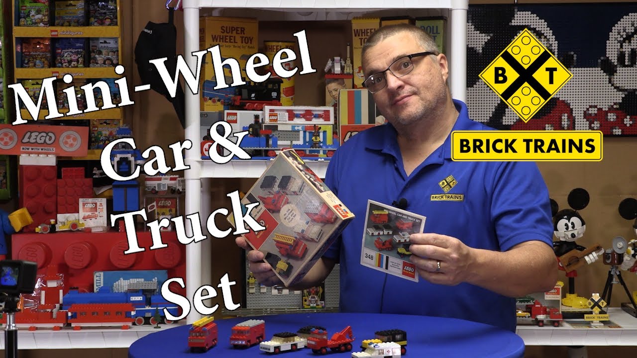 LEGO Set 348 Mini-Wheel Model Maker Car and Truck Set Show & Tell - YouTube
