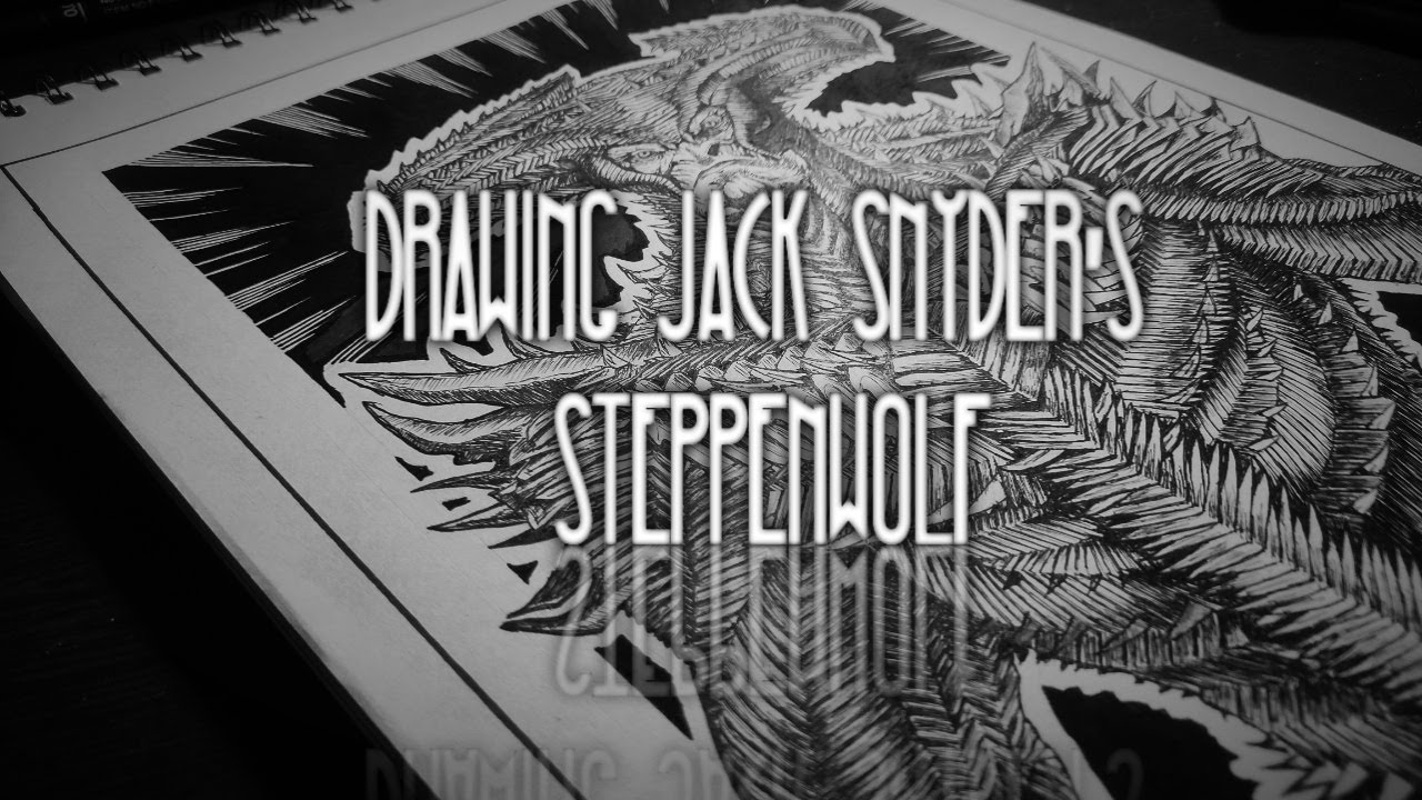 DRAWING STEPPENWOLF (ZACK SNYDER'S JUSTICE LEAGUE) - YouTube