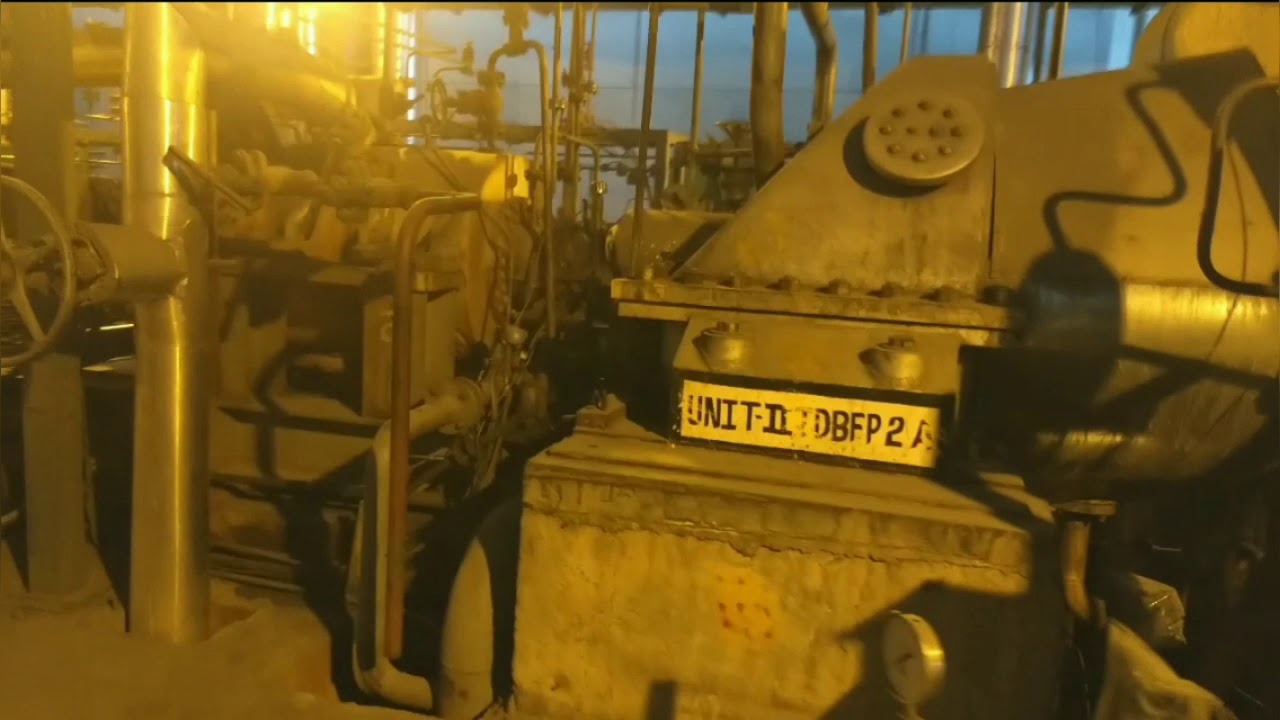 BOILER FEED PUMP / TDBFP A / TDBFP B/ MDBFP Live video coal thermal ...