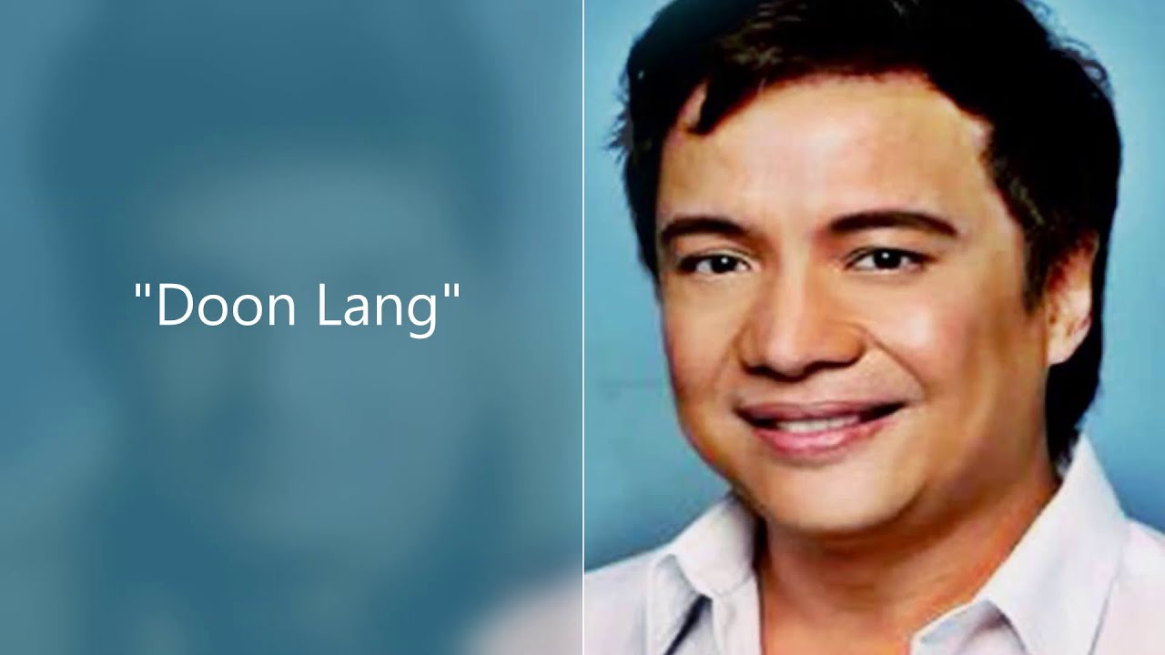 "Doon Lang" Karaoke (Instrumental) Nonoy Zuniga - YouTube