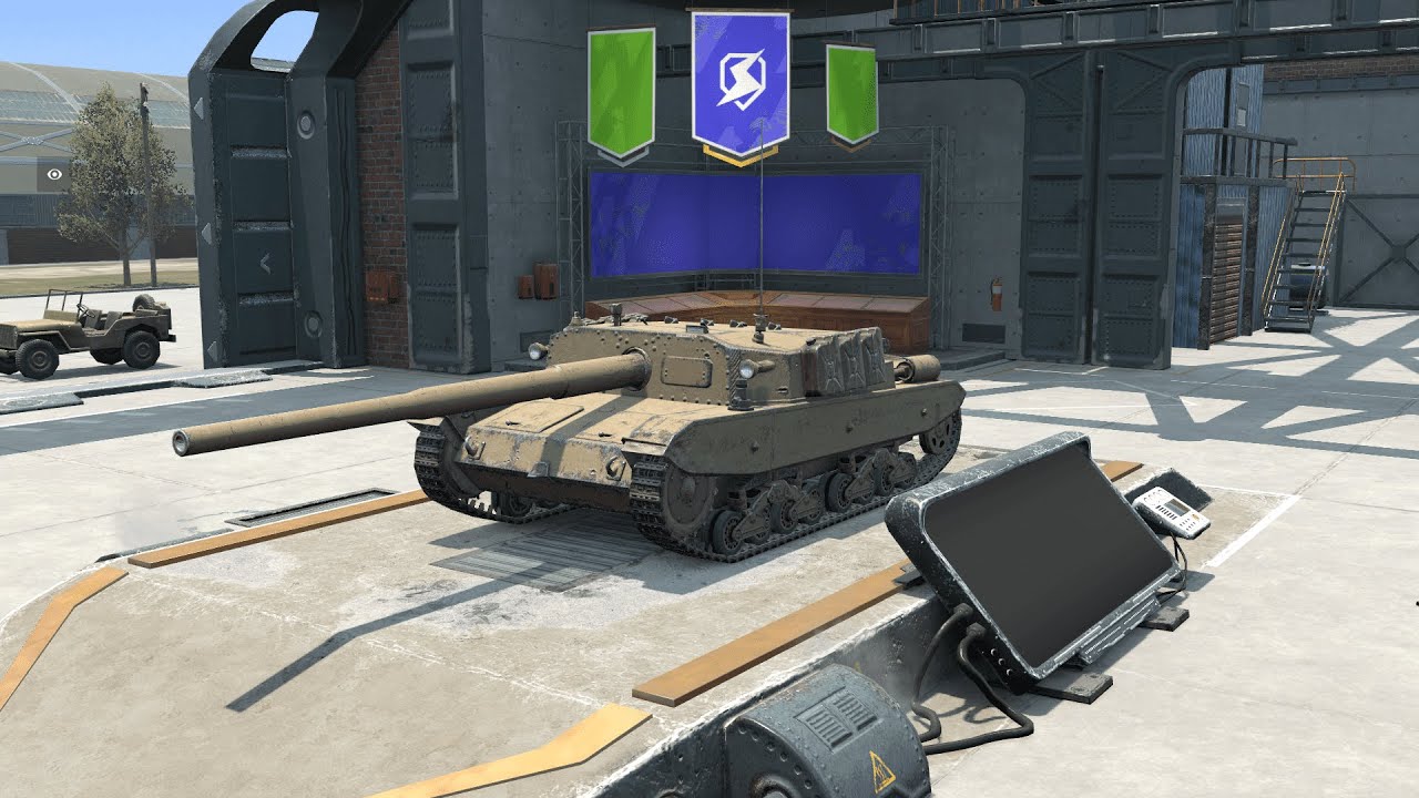 Semovente M43 Bassotto in Tanks Blitz - YouTube