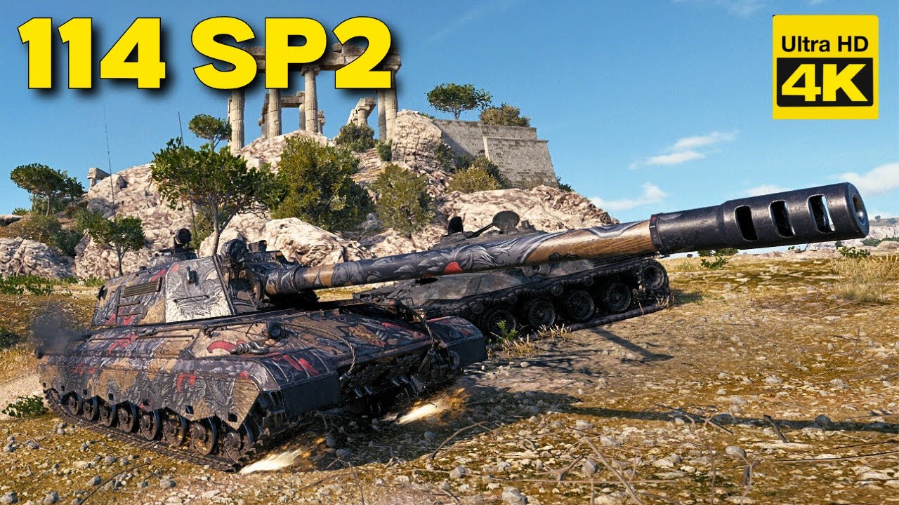 World of Tanks 12 Kills 8,6k damage 114 SP2 | 4K Video | - My battle My ...